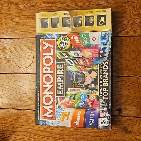 Hasbro | Games | Rare Monopoly Empire Gold Tokens Original Print | Poshmark